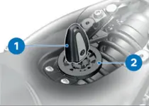 Spare plastic key | BMW R18 Motorcycle Forum