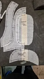 My new Tom Hurley custom seat with medical gel, reflex foam and ...