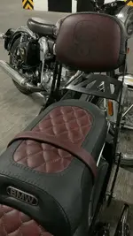 My new Tom Hurley custom seat with medical gel, reflex foam and ...